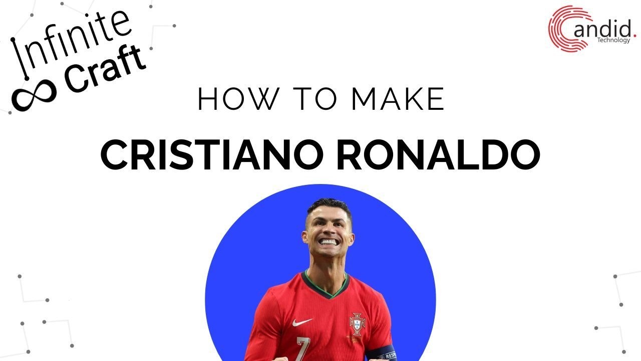 How to make Cristiano Ronaldo in Infinite Craft? - YouTube