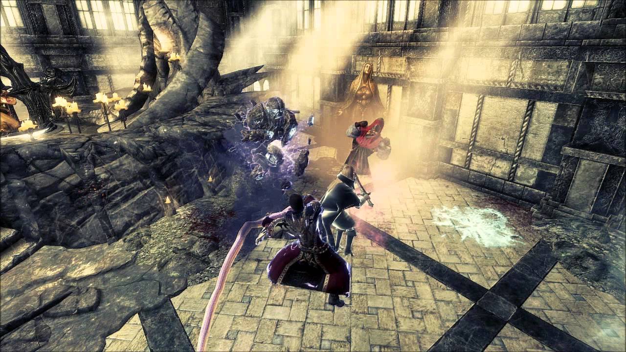 Skyrim : Combat Cross the Whip Battle Cross Action 1 - YouTube