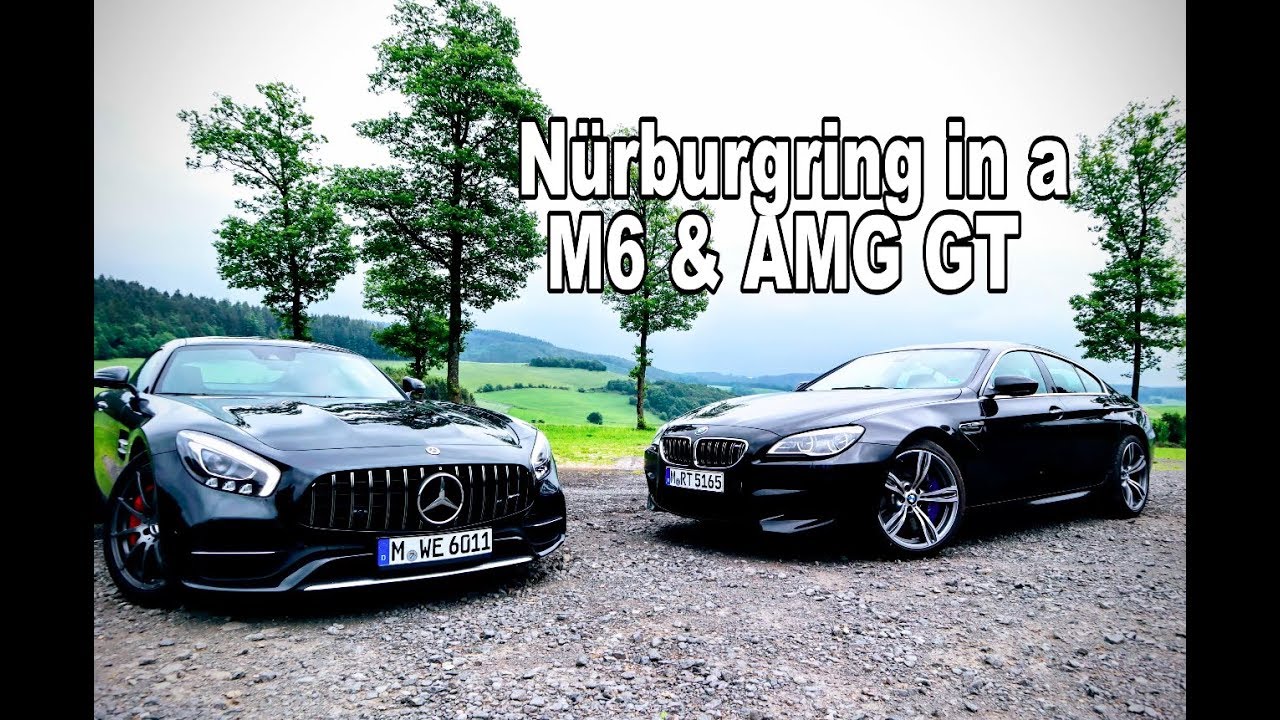 Test Driving a BMW M6 and Mercedes AMG GT - YouTube