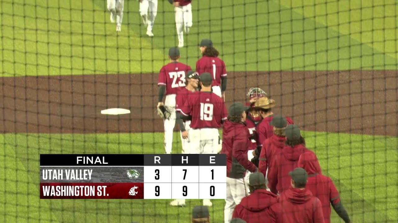 WSU Baseball: Highlights vs. Utah Valley 5/6/22 - YouTube