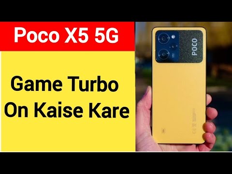 How to use game space, Poco X5 5G me game turbo on kaise kare - YouTube