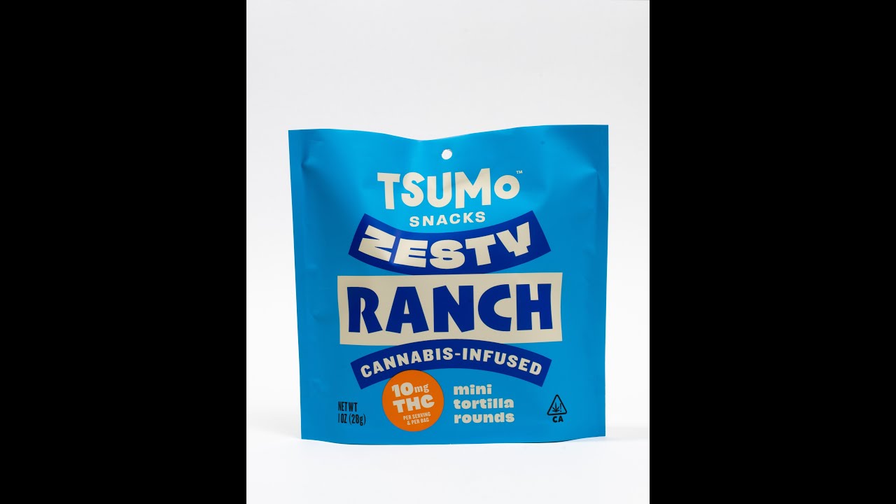 Tsumo Snacks - Cannabis Infused - Zesty Tortilla Chips - YouTube