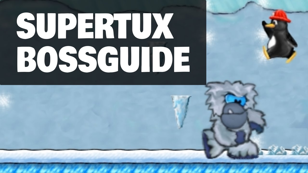 SuperTux Beat No More Mr Ice Guy Boss - YouTube