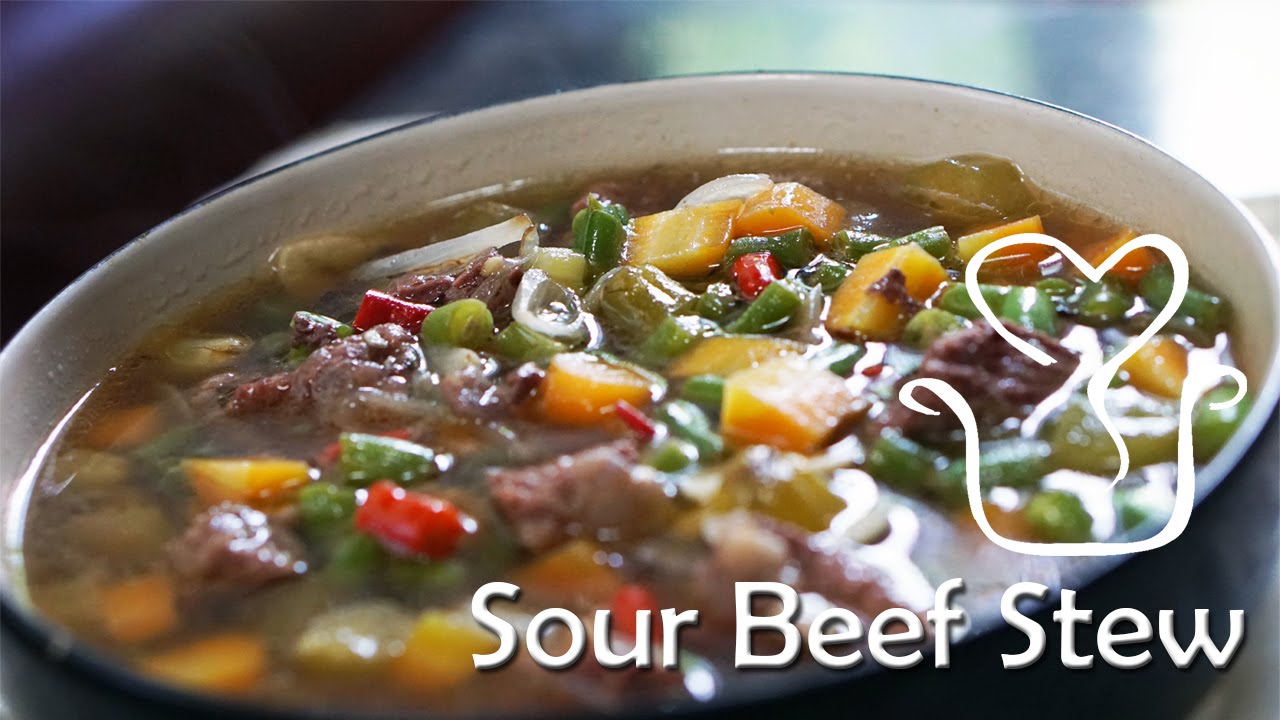 Sour Beef Stew recipe - YouTube