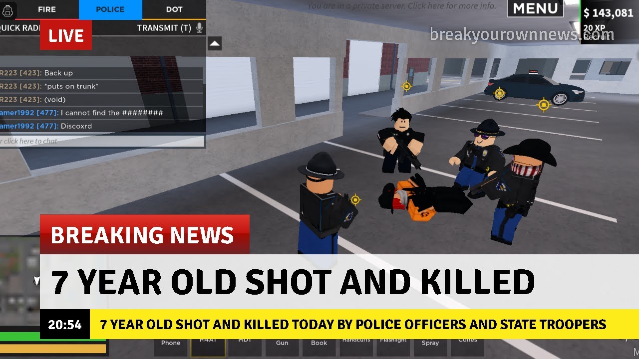 Live streaming indiana state roleplay ( ERLC ) - YouTube