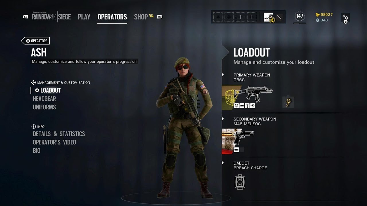 EARLY REVIEW OF ASH ELITE SET!!Tom Clancy's Rainbow Six® Siege - YouTube