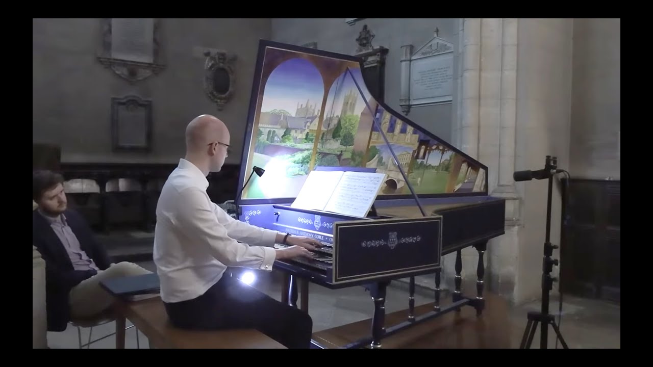 Pedal Harpsichord Recital - Bach Series 19 - YouTube