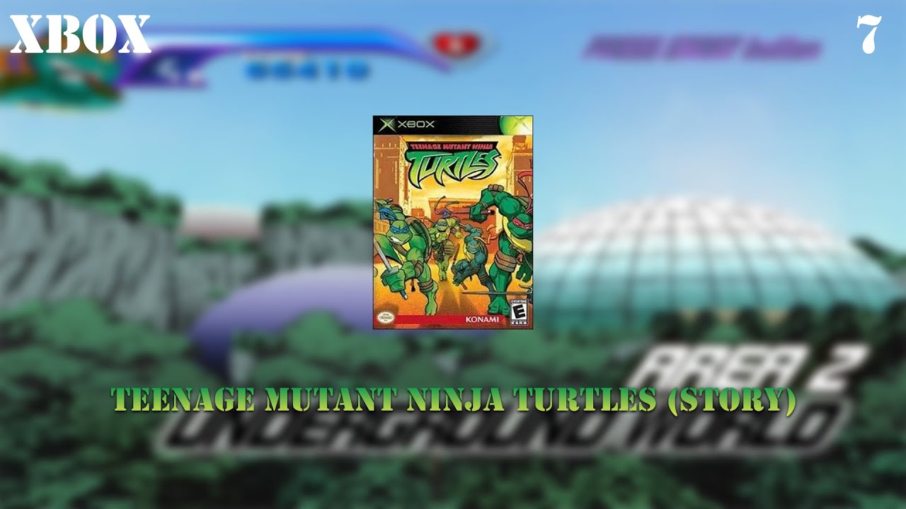 Teenage Mutant Ninja Turtles (2003) | Xbox | Story Mode: Mikey | Stage ...