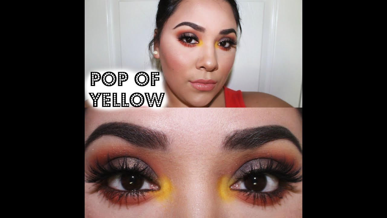 Pop of Color Makeup Tutorial - YouTube
