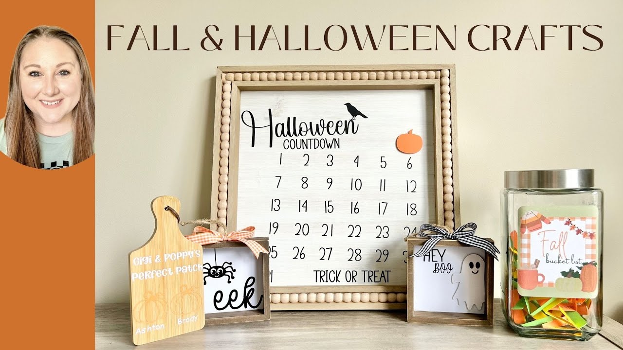 Fall & Halloween Crafts! Part 1 - YouTube