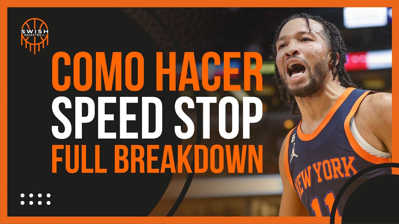 🚧 SPEED STOP: La habilidad que necesita todo Guardia 🏆 | Baloncesto en ...