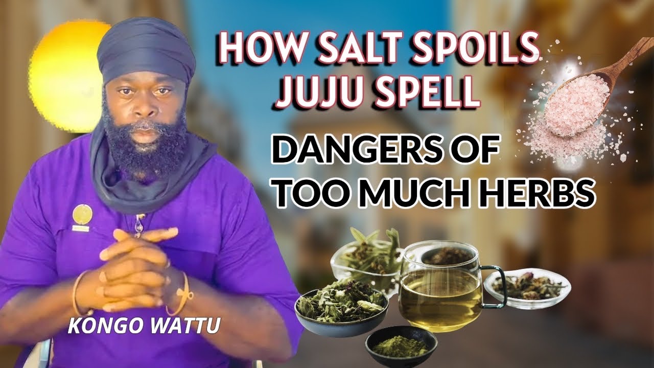 Kongo Wattu - How Salt Neutralizes Juju Spells & Dangers Of Being On ...