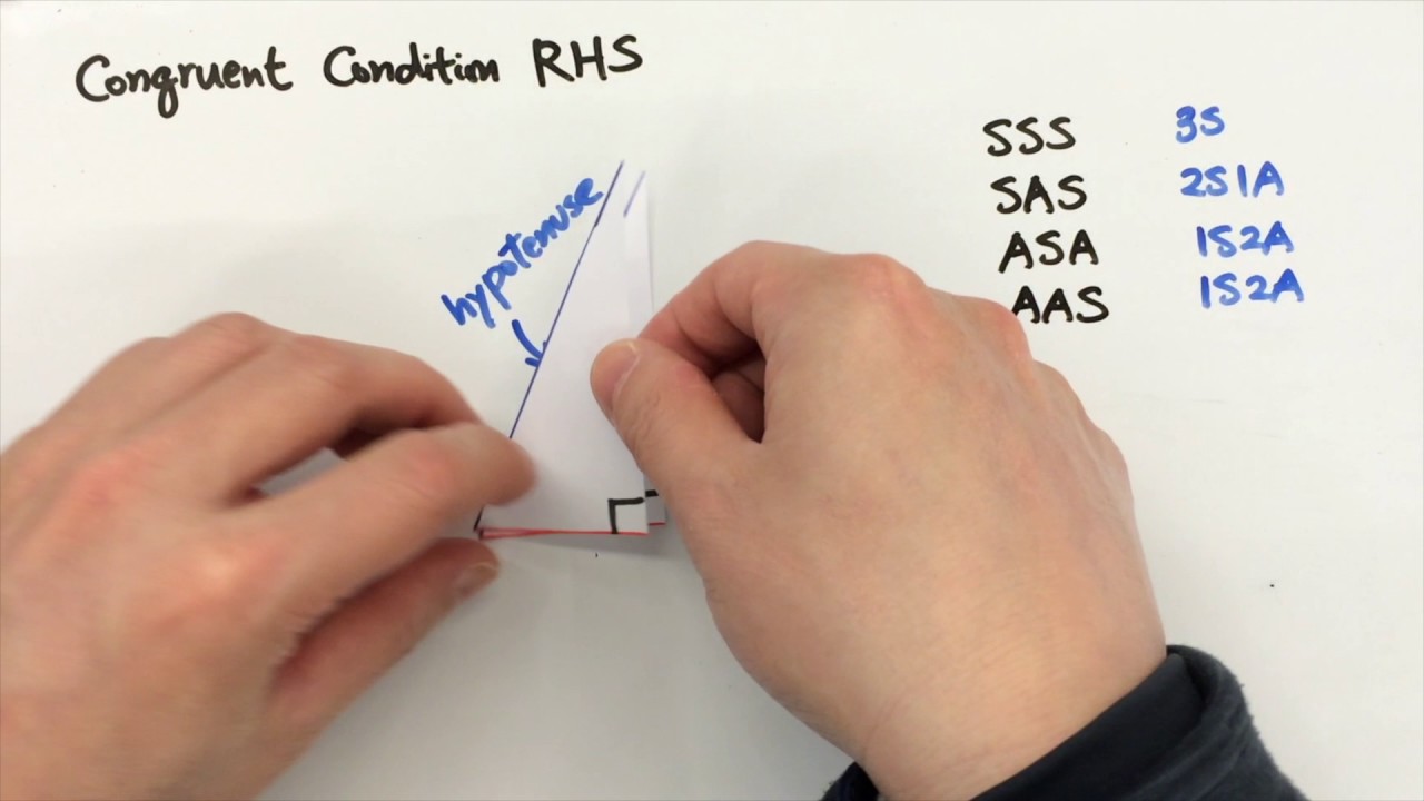 9.2i Congruent RHS - YouTube