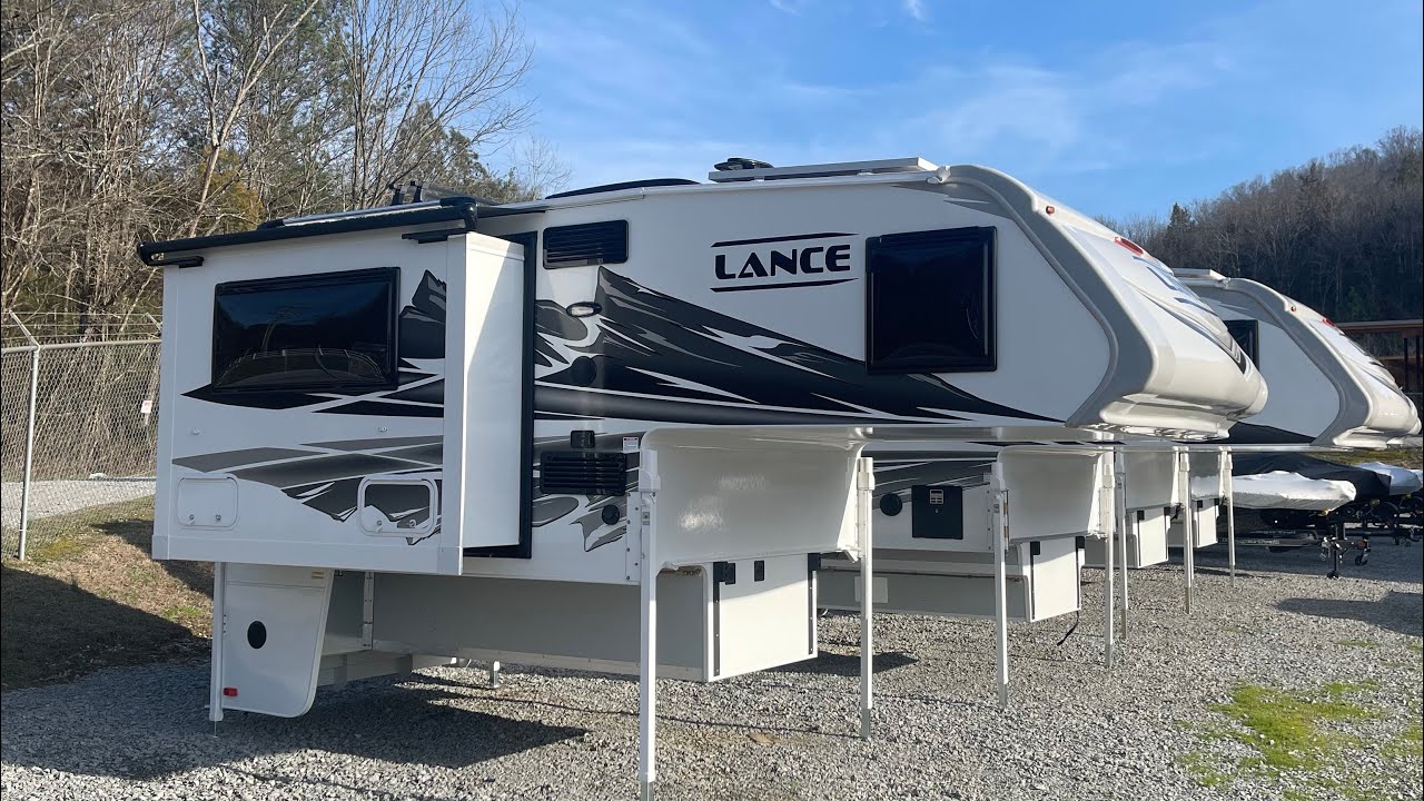 2023 Lance 855s Off-grid Ready Truck Camper! Dual Solar, Generator ...