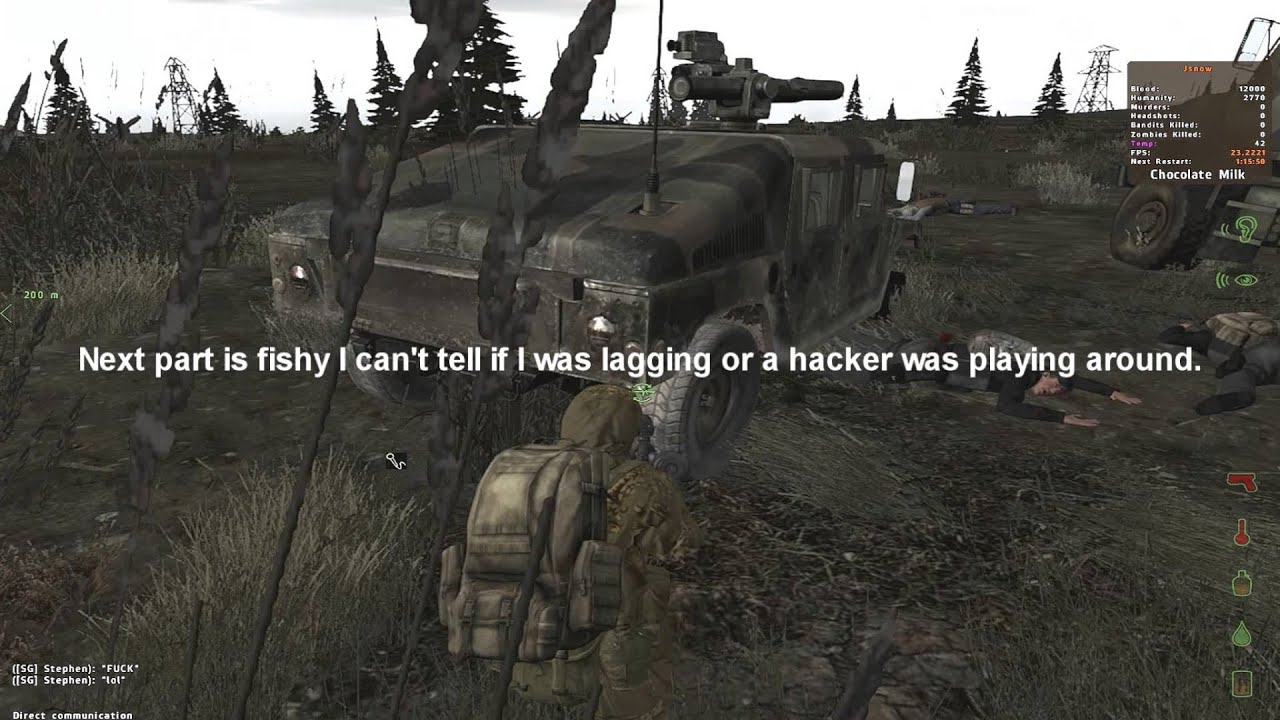 DayZ- Attack of the Phantom Military Offroad - YouTube