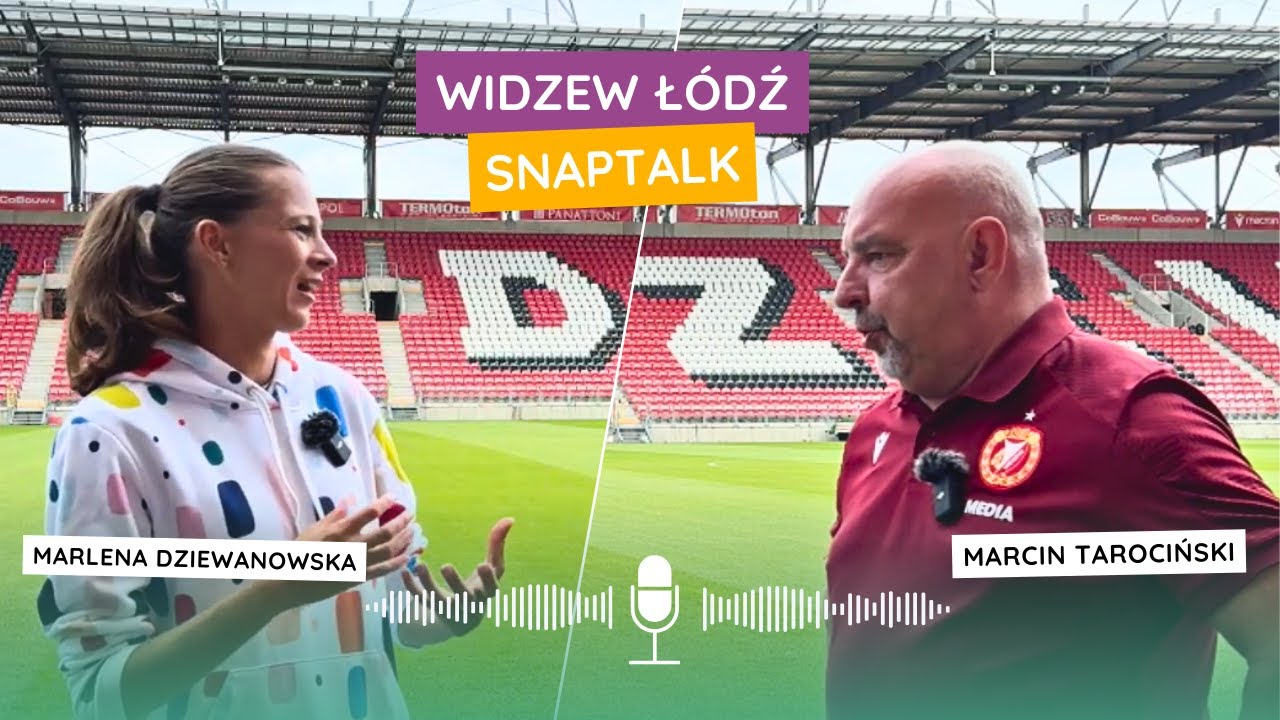 SnapTalk Exclusive: Wywiad z Rzecznikiem Prasowym Widzew Łódź - YouTube