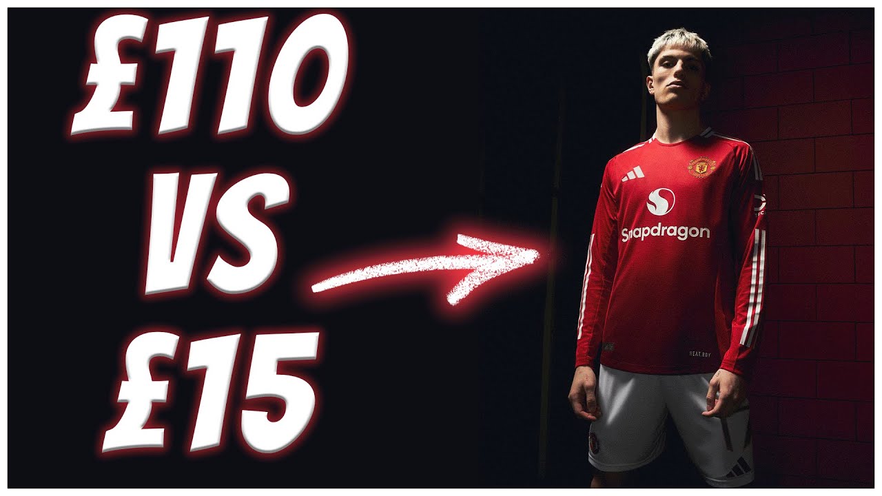 Would you pay £110 for a football shirt?? Fake football shirt review ...
