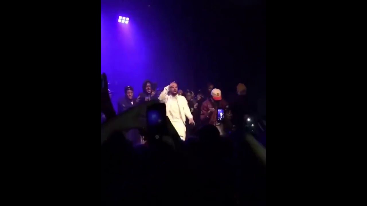 Drake Surprise Appearance at Section Boyz Concert - YouTube