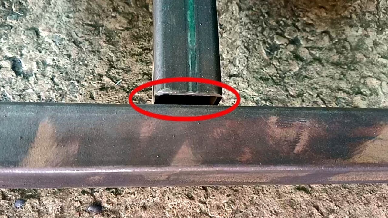 How to fill pipe joint gap by welding stick welding vertical 6013 ...