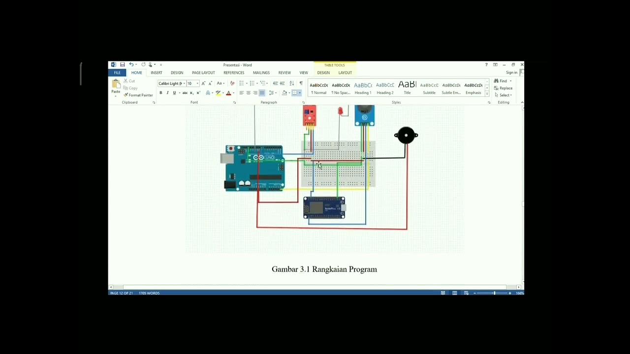Alat pendeteksi kebakaran dini menggunakan Arduino berbasis IOT - YouTube