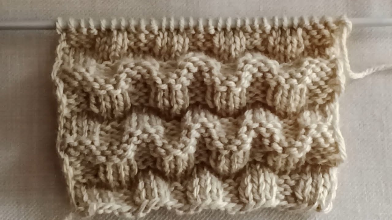 Beautiful knitting pattern || 213 || 3D knitting design || knitting art ...