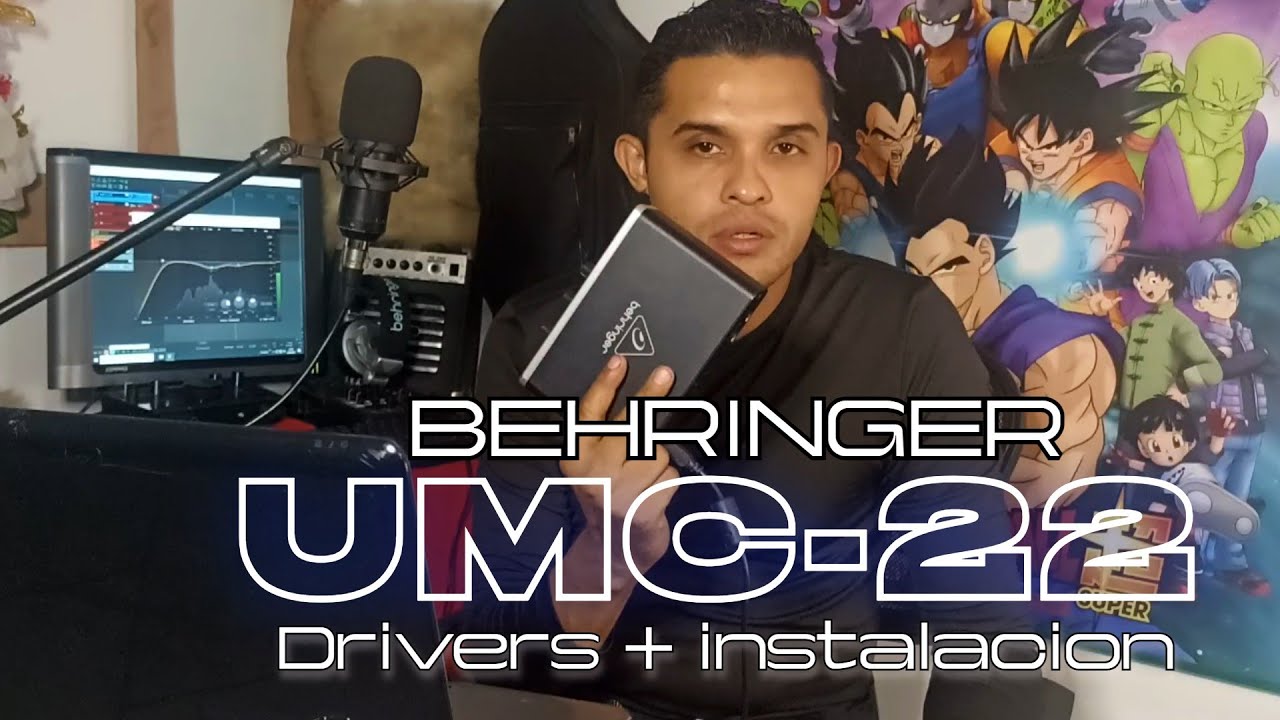 Como instalar Interfaz Behringer | UMC-22 | Drivers | paso a paso - YouTube