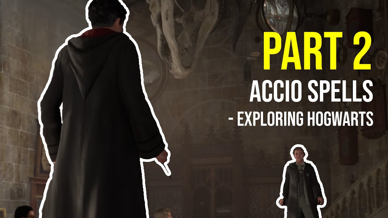 Hogwarts Legacy Part 2 - Accio Spells - YouTube