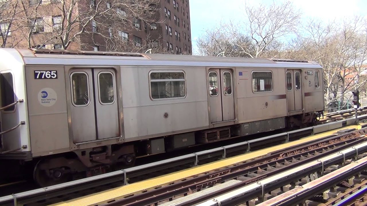 MTA Subways - Kawasaki R142A #7690 on the (5) at Jackson Avenue - YouTube