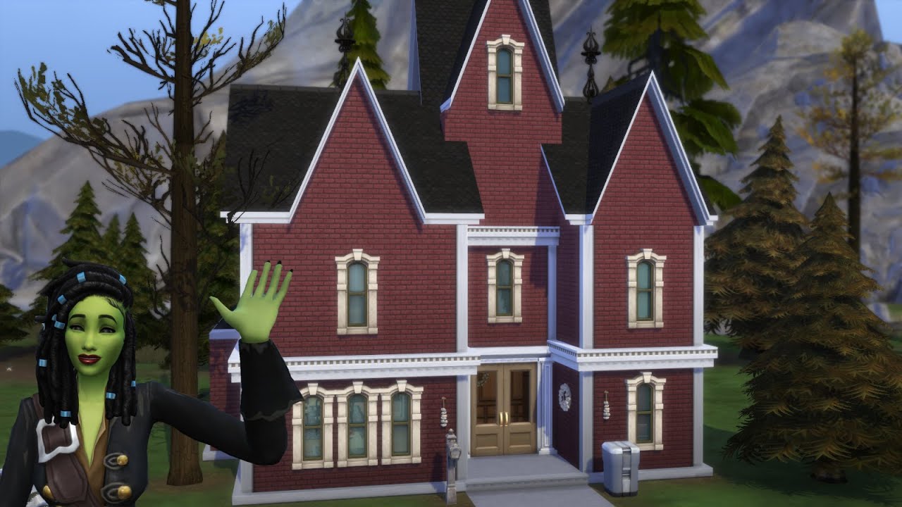 Exploring Forgotten Hollow: GARLICLAUTER PLACE Sims 4 House (remastered ...