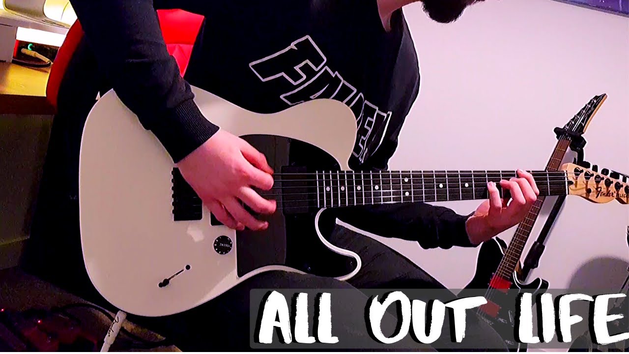 Slipknot - All Out Life (Guitar Cover) - YouTube