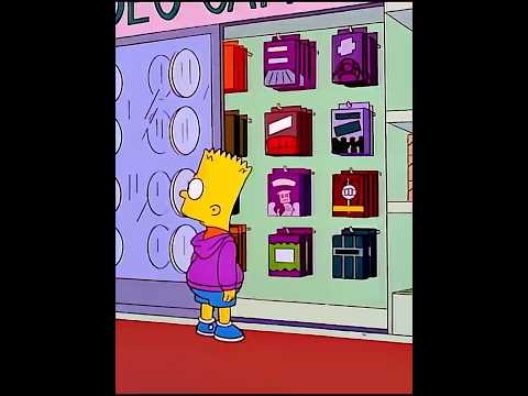 Bart is scared ! 😂 #simpsons #shorts - YouTube