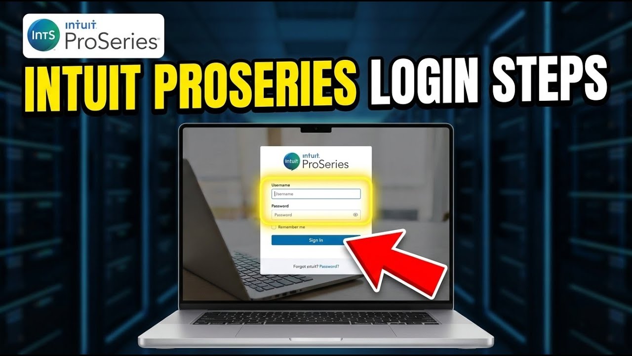 How to login to Intuit ProSeries - Step By Step - YouTube