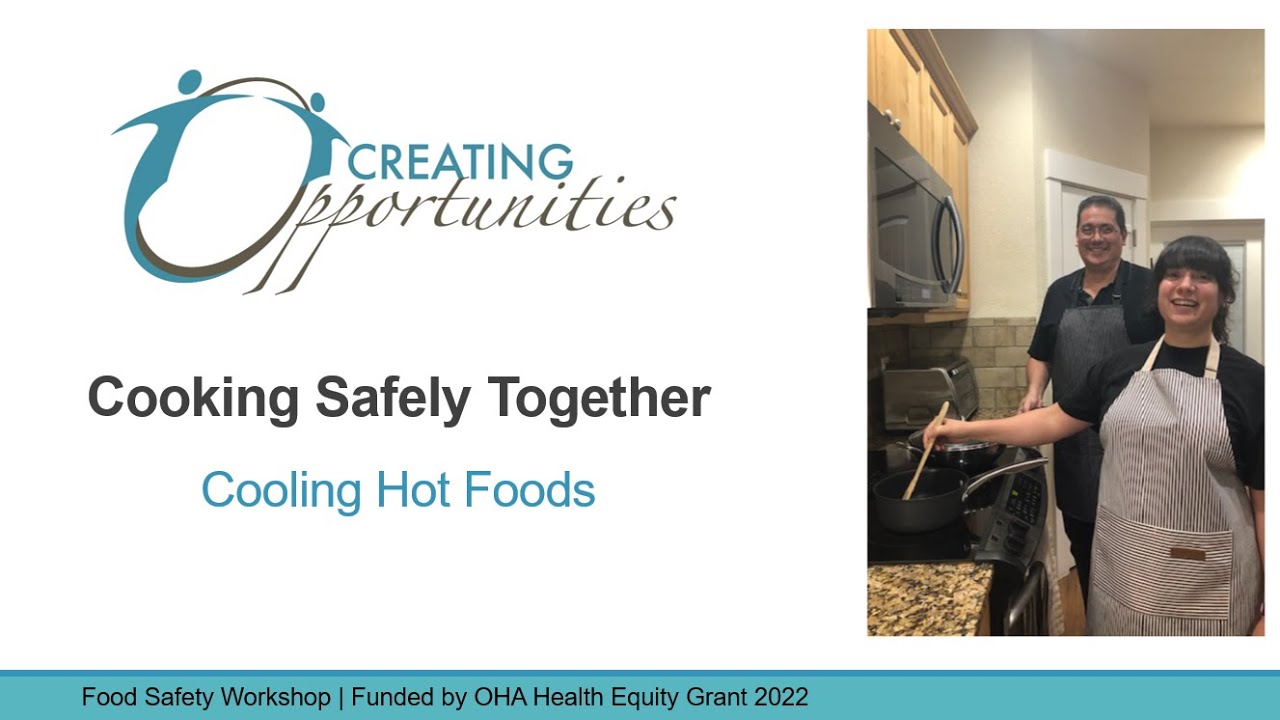 Cooking Safely Together - Cooling Hot Foods - YouTube