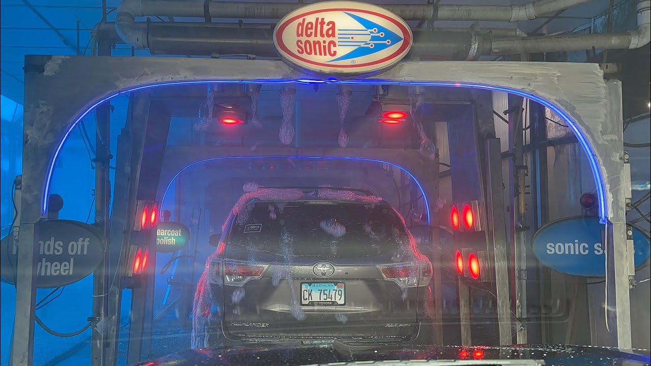 Delta Sonic Car Wash - Custom Made Equipment - Downers Grove, IL - YouTube