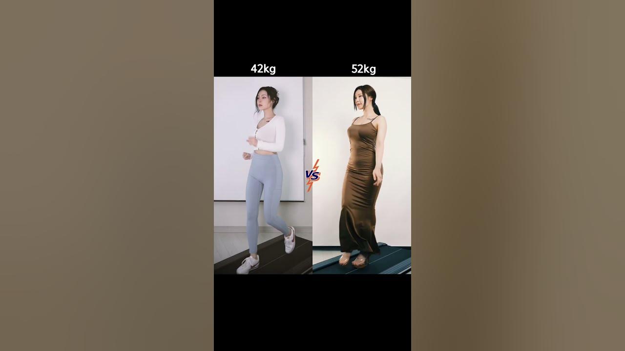 42kg vs 52kg - YouTube