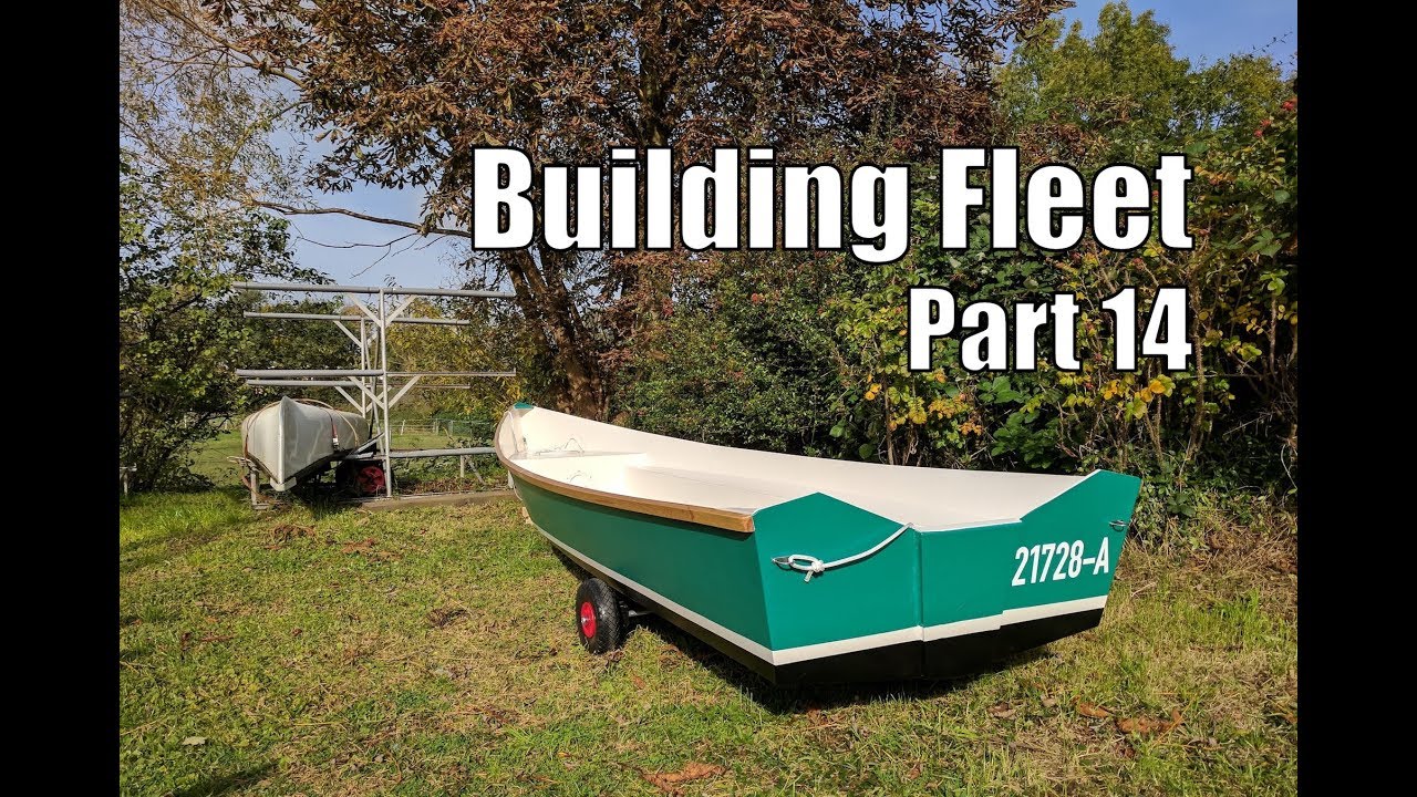 Building Fleet, a small wooden boat #14 - YouTube