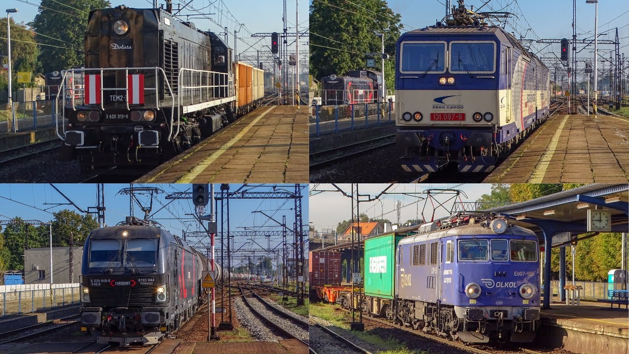 TEM2-310 Dolata, Vectron "Tomasz" Lotosu, EU07-155 PCC Intermodal i ...