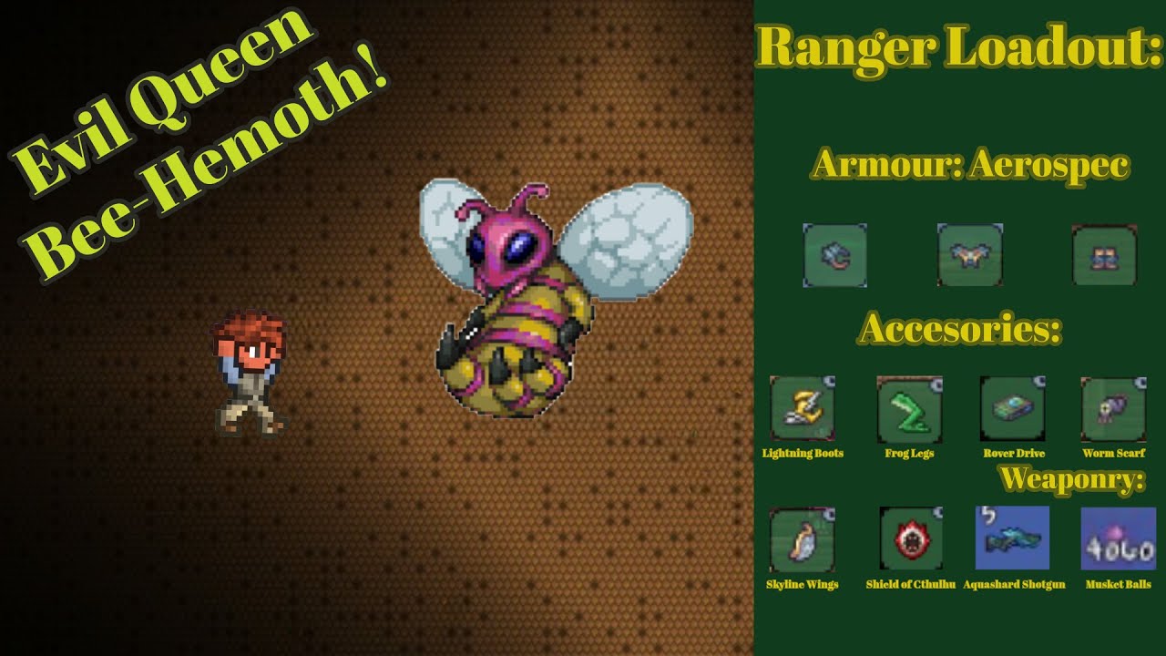 Queen Bee and How to Beat it - Terraria Calamity x Fargo’s Souls Mod ...