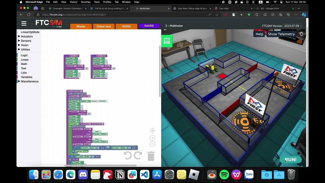 FTC Sensor - MultColor - YouTube