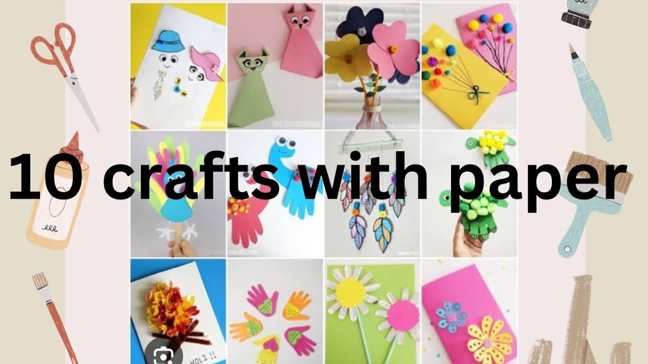10.crafts in a one live - YouTube