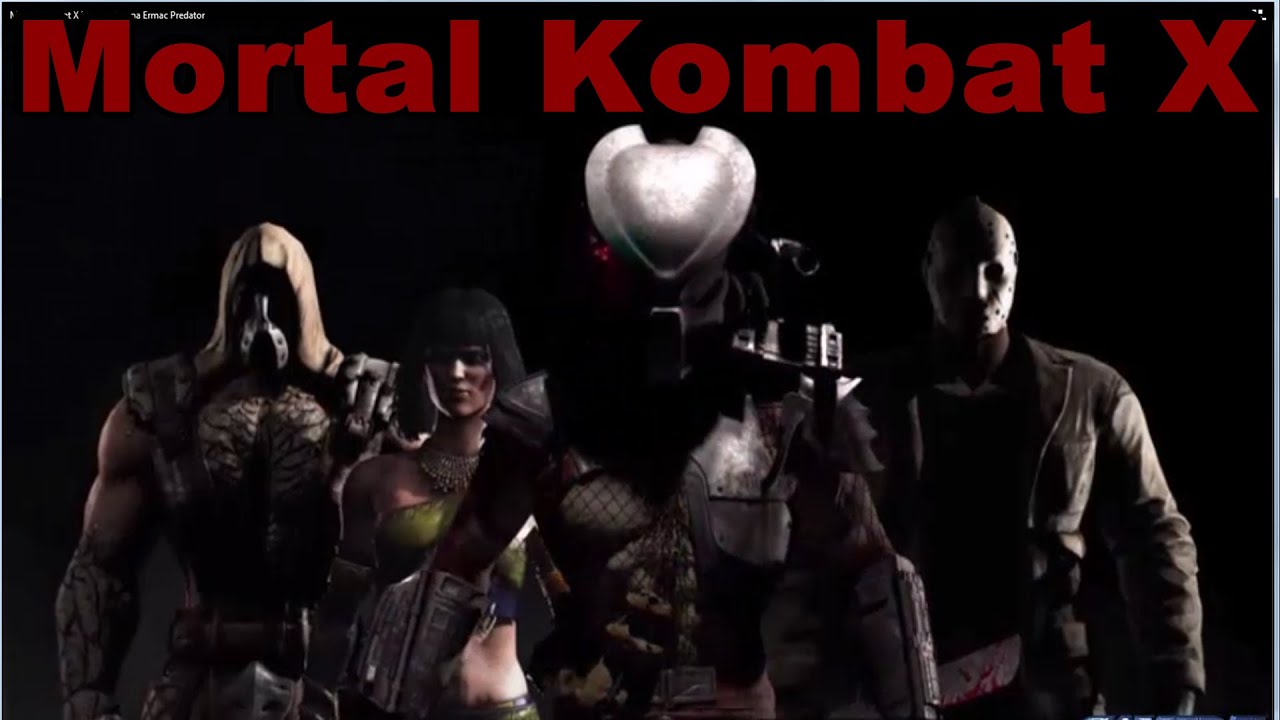 Mortal Kombat X Kitana Mileena Ermac Predator Jason - YouTube