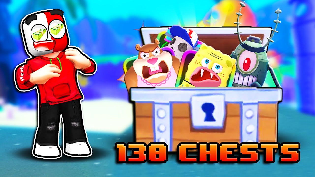 I Opened 130 CHESTS In SpongeBob TD.. - YouTube