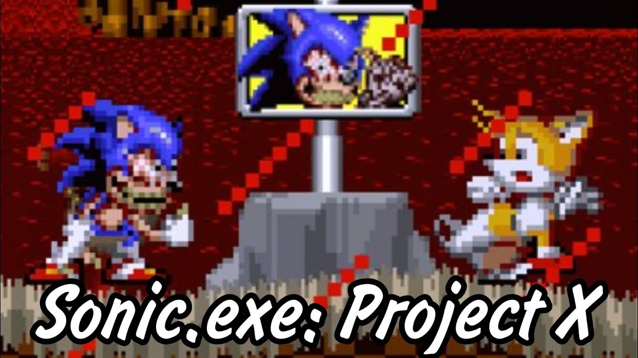Sonic.exe Project X FNF - YouTube