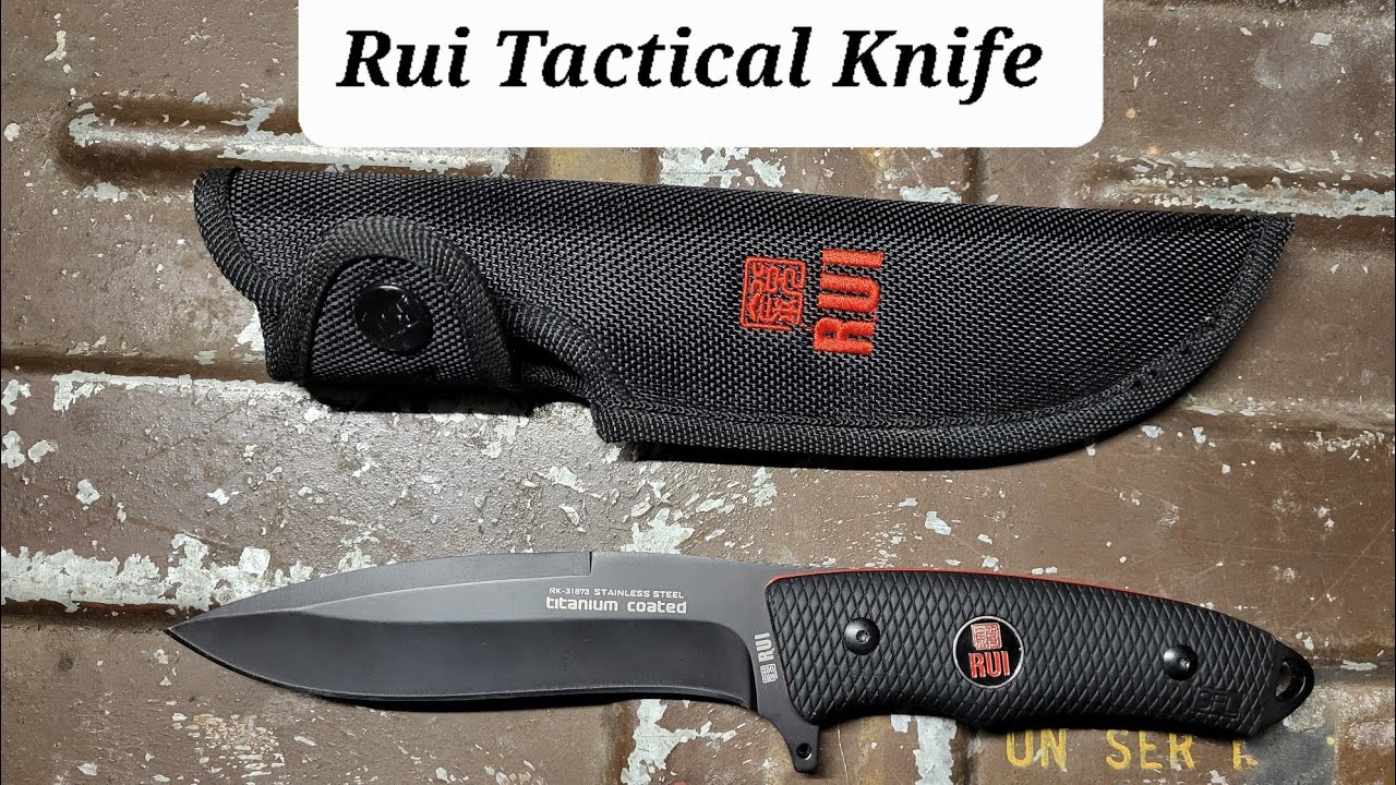 Rui Tactical Knife - YouTube
