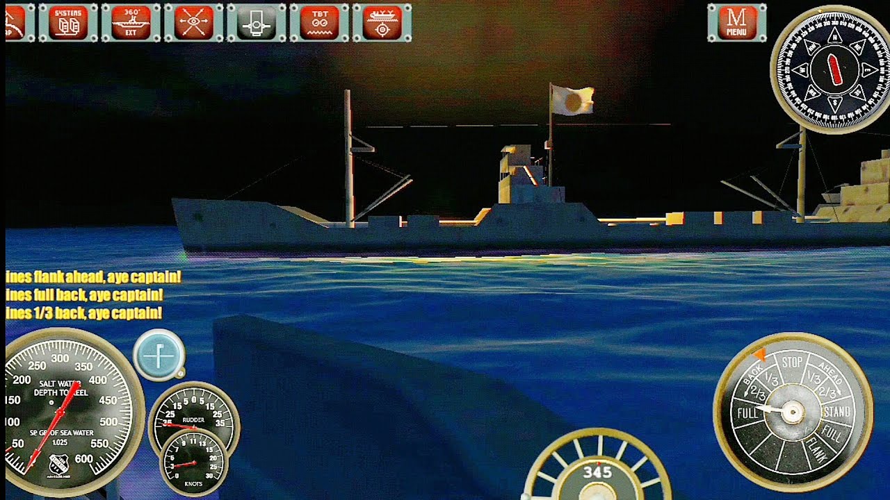 Submarine Simulator 2025 | Hunting Japanese Ships in Deep Sea Naval ...