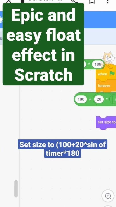 Amazing float effect in Scratch - YouTube