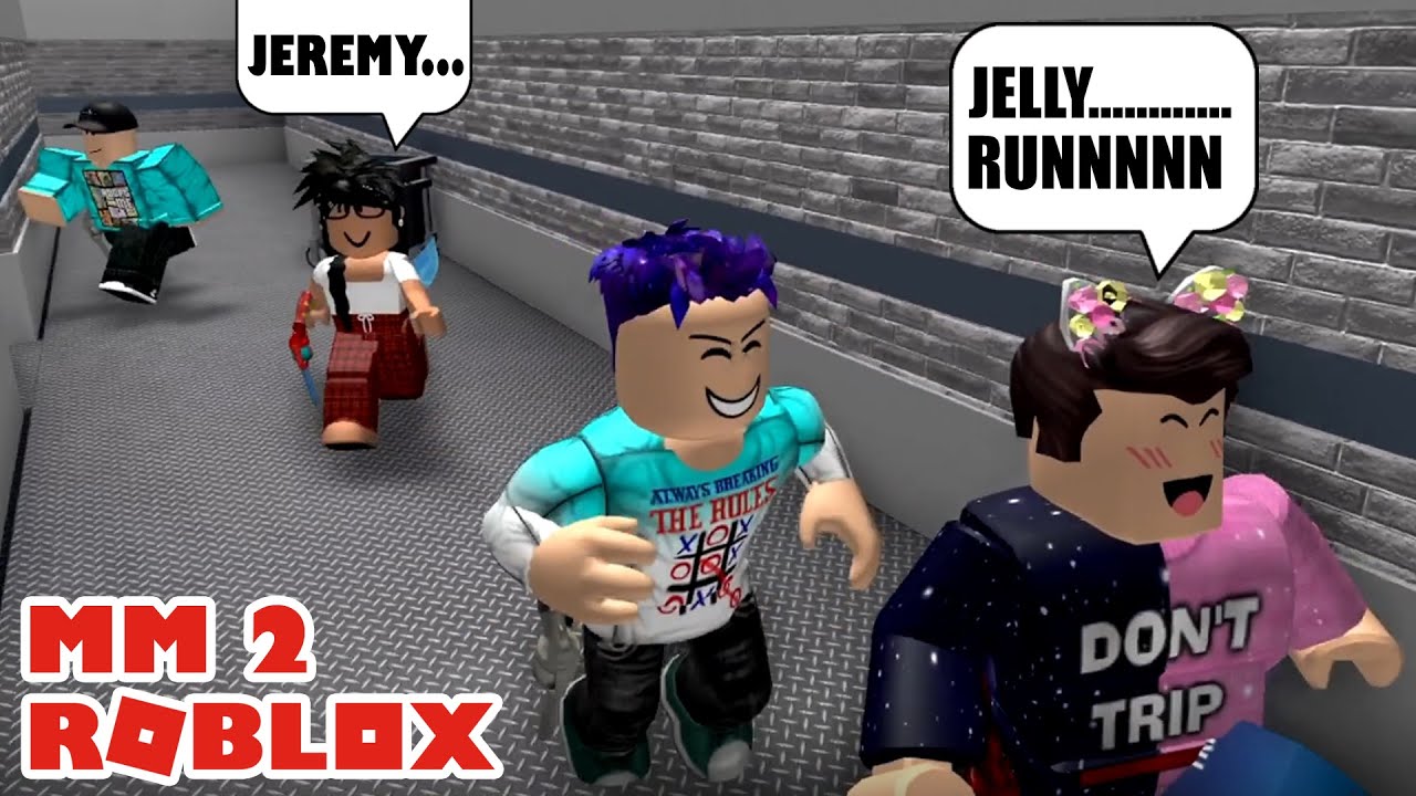 Trolling Jeremy in MM2 (Roblox Funny Moments) - YouTube