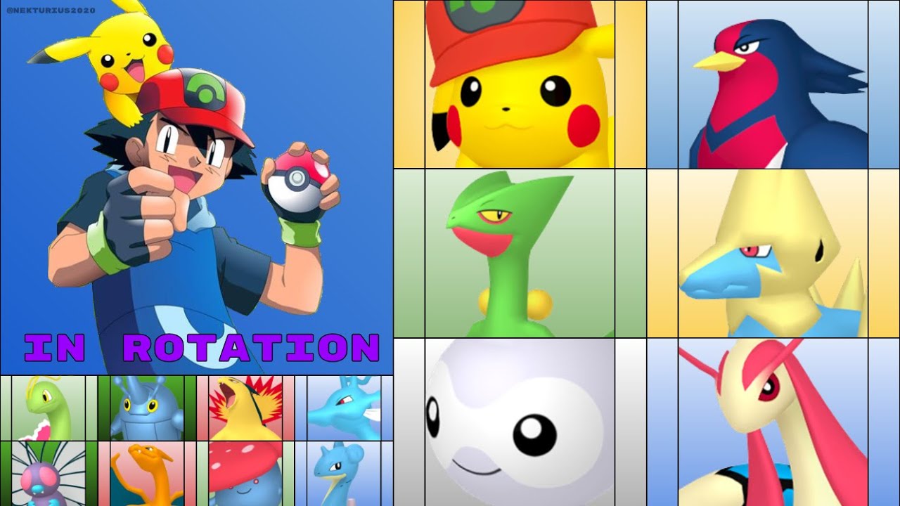 If Ash was into Pokemon Contests Team Idea - YouTube