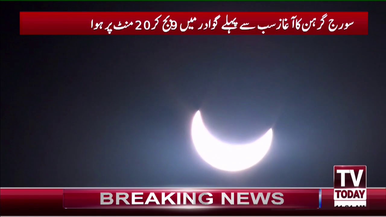 Solar Eclipse Sight Seeing In Pakistan | 21 June 2020 | TV Today ...