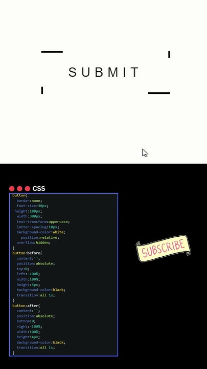 CSS Buttons Border Side Animation #coding #htmlcsswebsite #webdesign #webcoding#shorts - YouTube